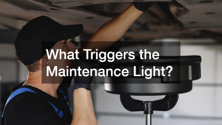 What Does the Maintenance Light on Your Car Mean?- Transmission and ...